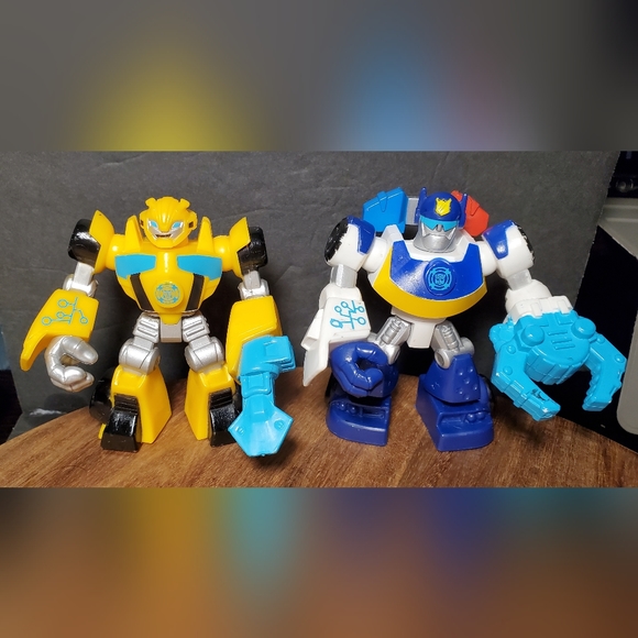 Playskool | Toys | Transformers Bumblebee And Chase The Policebot ...